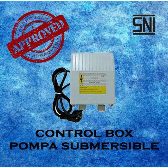 Jual Control Box Panel Pompa Submersible Satelit 1/2 - 3/4 - 1 Hp Pk ...