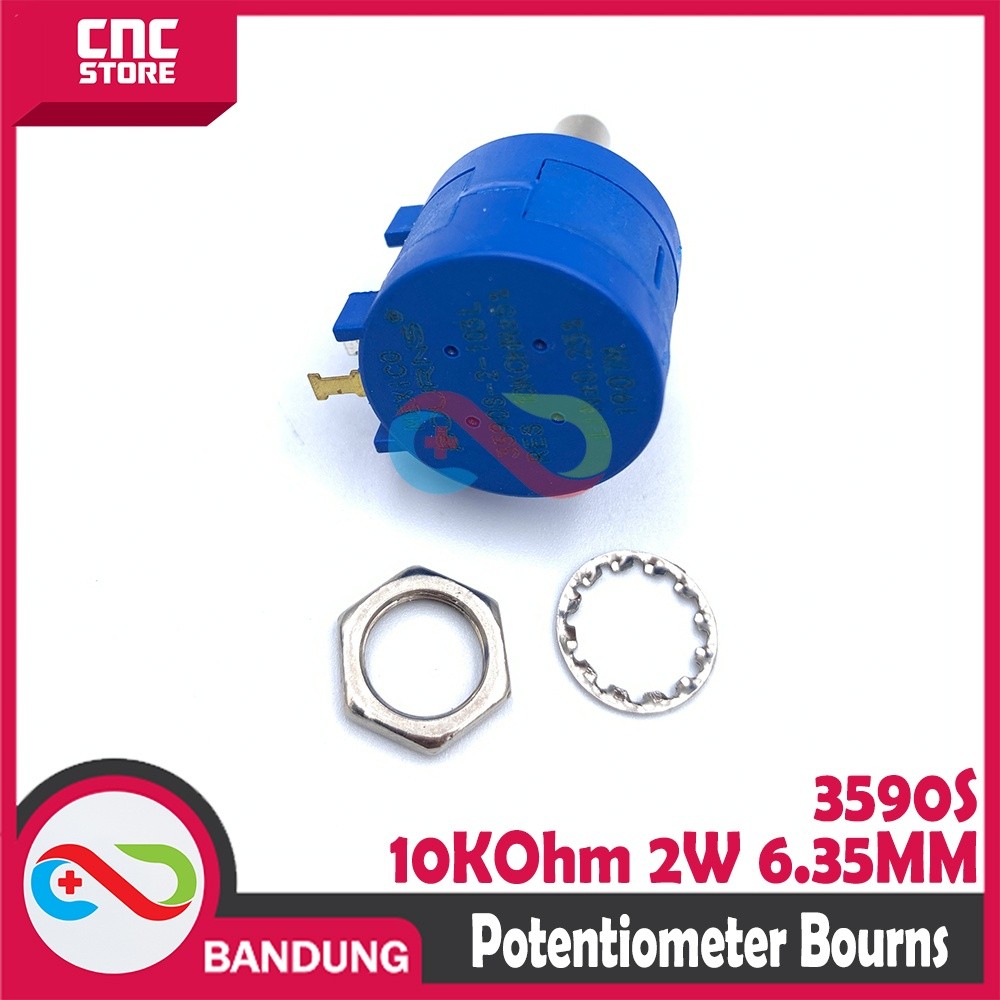 Jual POTENTIOMETER BOURNS MULTI TURN 3590S 10K 2W POTENSIO POTENTIO ...