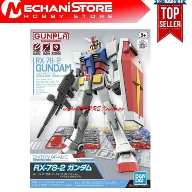 Jual Entry Grade RX-78-2 Gundam - Entry Grade RX78 Bandai | Shopee ...