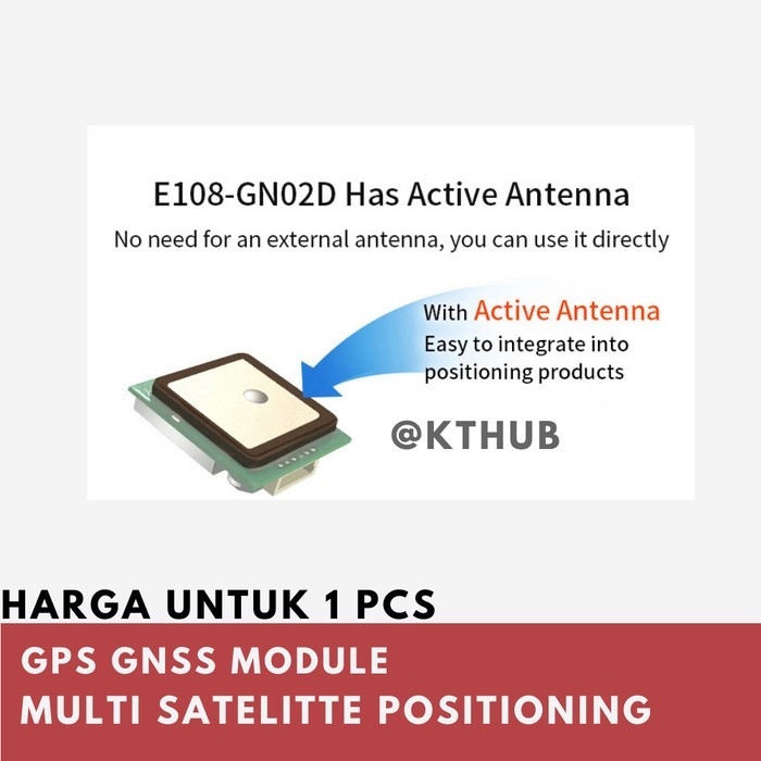 Jual READY STOKKK Ready/Promo[Terbaru] Mini Gps Gnss Modul Ebyte E108 ...