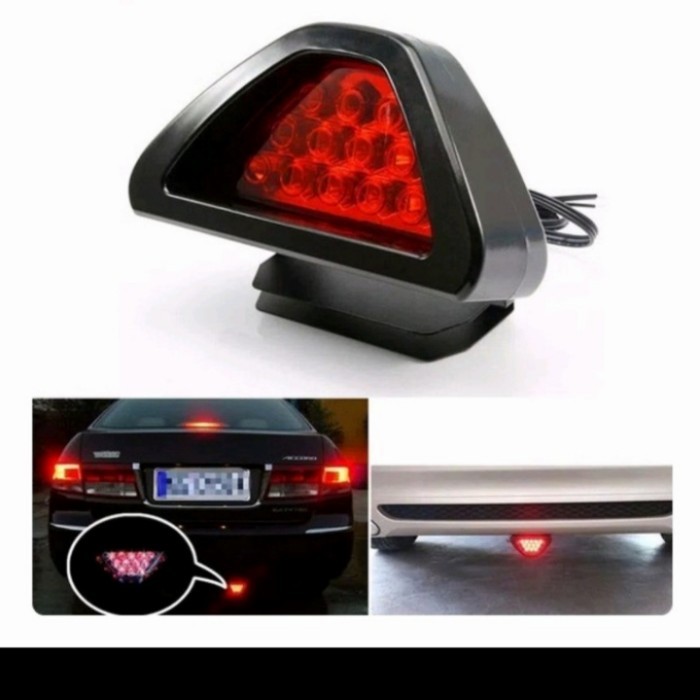 Jual LAMPU STOP MOBIL/LAMPU STOP MOBIL SEGITIG MERAH | Shopee Indonesia