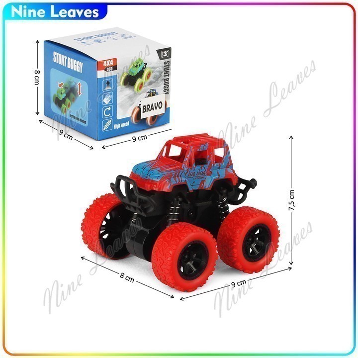 Jual Mainan Mobil Monster Trucks Mirip Monster Jam Friction Jalan Stunt ...