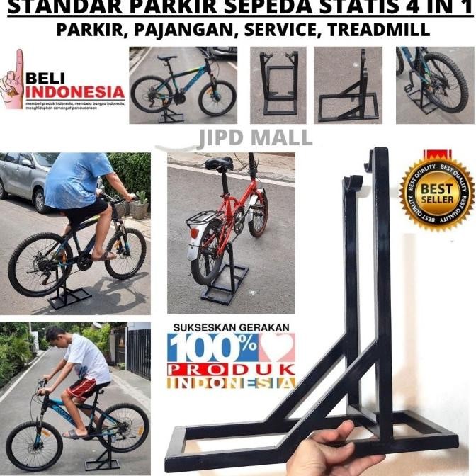 Jual STANDAR PARKIR SEPEDA TREADMILL SERVICE 4IN1 BIKE STAND PADDOCK ...