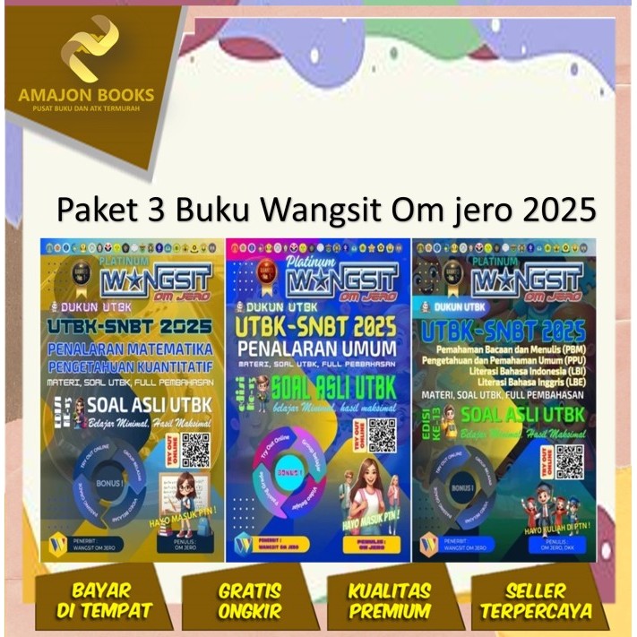 Jual Wangsit Om Jero Tps Utbk Snbt 2025 Terbaru 100 % Original | Shopee Indonesia