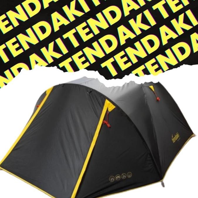 Jual Tenda Camping Tendaki Borneo 4 Warna Almond/Coklat Murah Dan ...