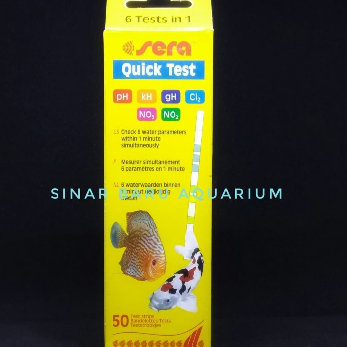Jual SERA QUICK TEST 6in1 50strips | Shopee Indonesia