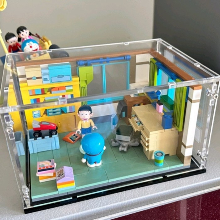 Jual Display Produk Box Kotak Akrilik Custom Ukuran Pakai Pintu Tebal 3 ...