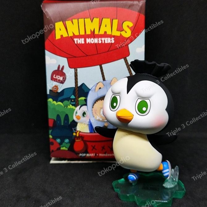 Jual Action Figure Pop Mart Animals PENGUIN Yaya The Monsters Animal ...