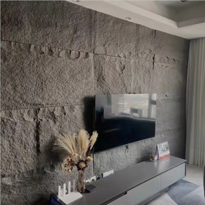 Jual PU Stone Rock Panel Dinding motif batu alam 60cm x 1.2m x 3cm ...