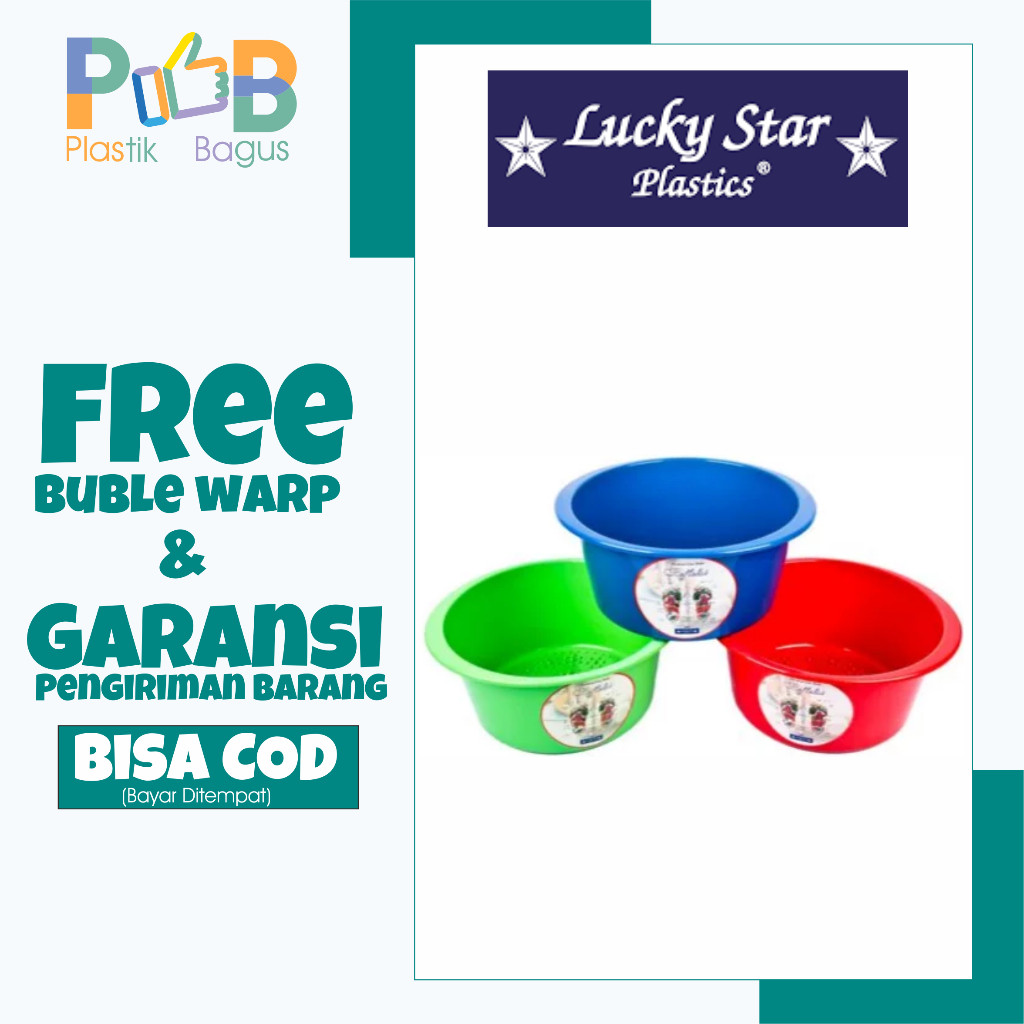 Jual bak Baskom waskom baki cuci kaki refleksi lucky star 205 | Shopee ...