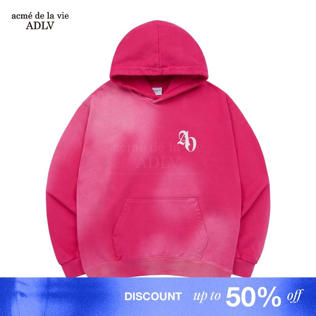 Jual [ADLV] New Symbol Logo Spray Washing Hoodie Pink - Hoodie ...
