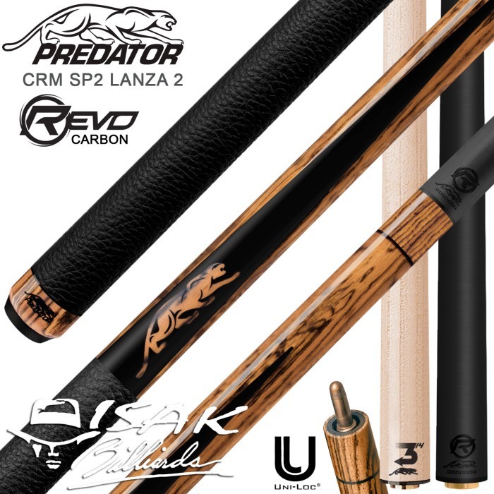 Jual Predator CRM SP2 Lanza Bocote 2 Carom Cue - Revo Carbon 314-3 ...