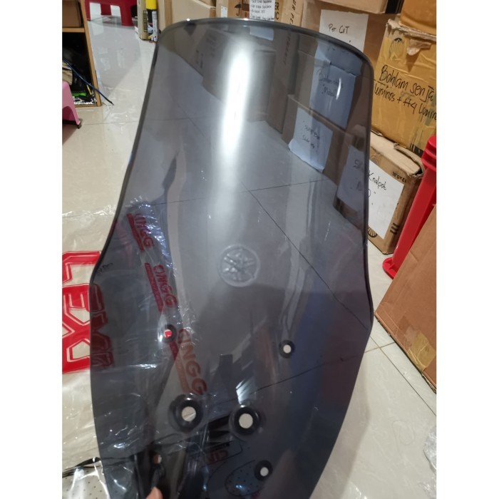 Jual WINSHIELD VISOR YAMAHA LEXI TEBAL TINGGI 55 CM MODEL ORI | Shopee ...