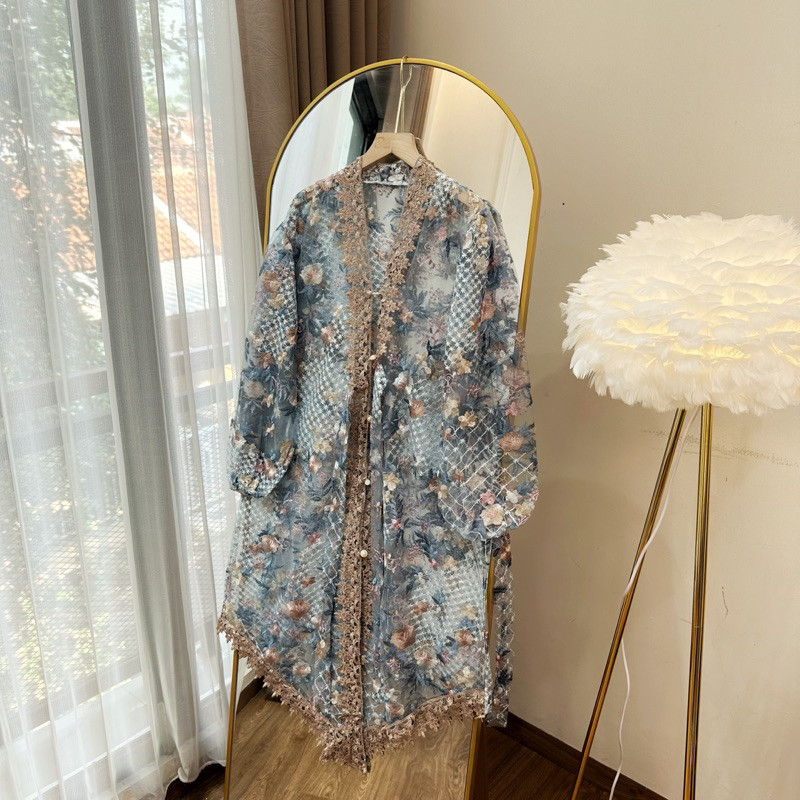 Jual Outer Fashion Brokat Magnolian Outer Brokat by Jasminescraft ...