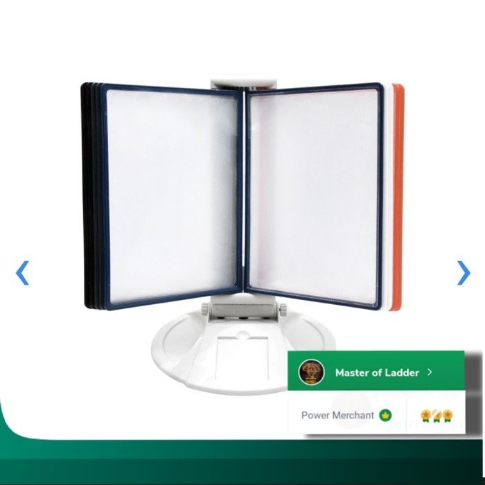 Jual OM- Kwik View Stand Brosur A4 Rak Brosur Resto dan receptionist ...