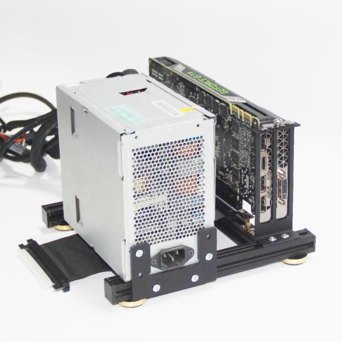 Jual Gpu+Psu Holder Up Diy External Graphics Card Rack With Power ...