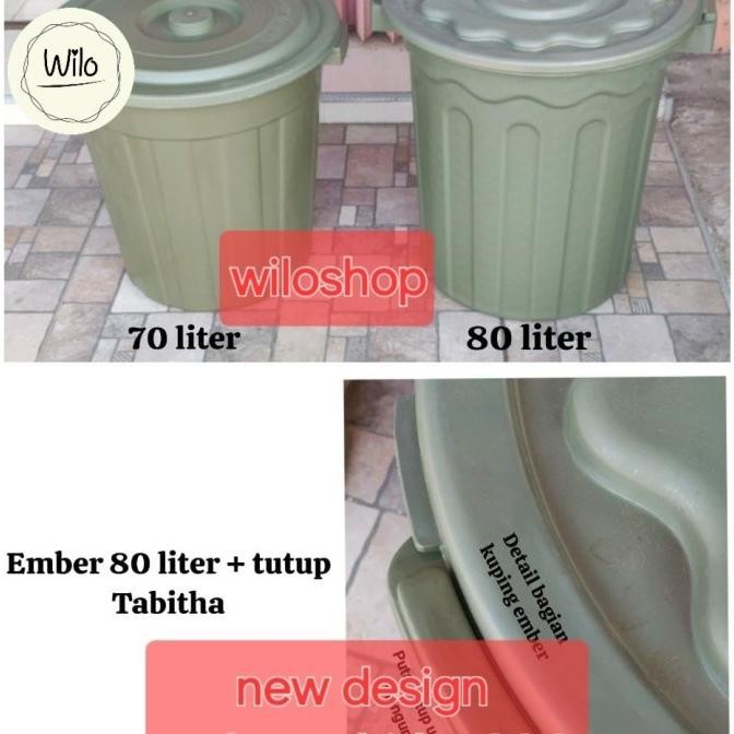 Jual Ember 80 Liter-Ember Plastik-Ember Jumbo-Ember Besar-Ember 80Liter ...