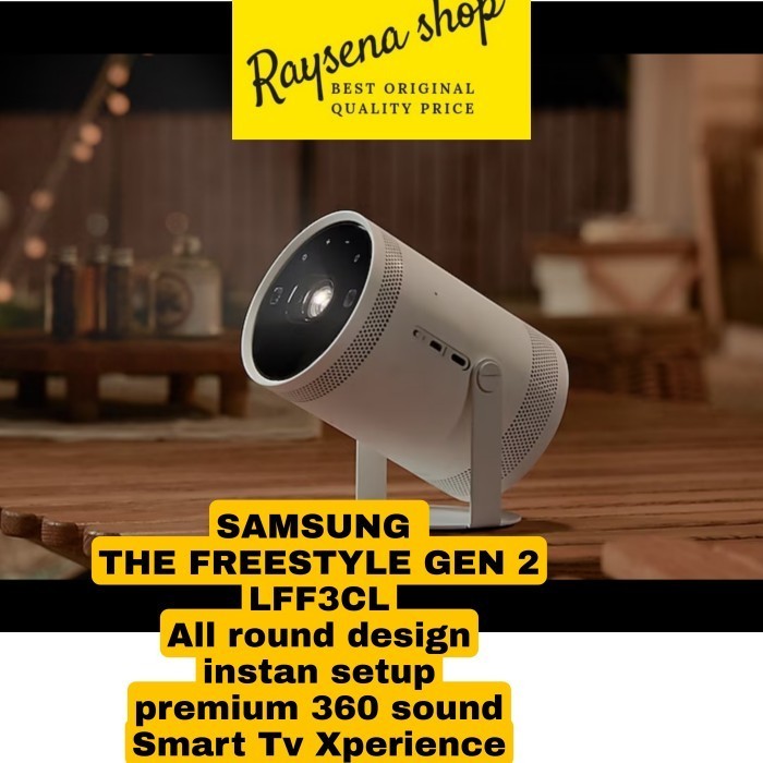 Jual SAMSUNG THE FREESTYLE GEN 2 LFF3CL portable projector | Shopee ...