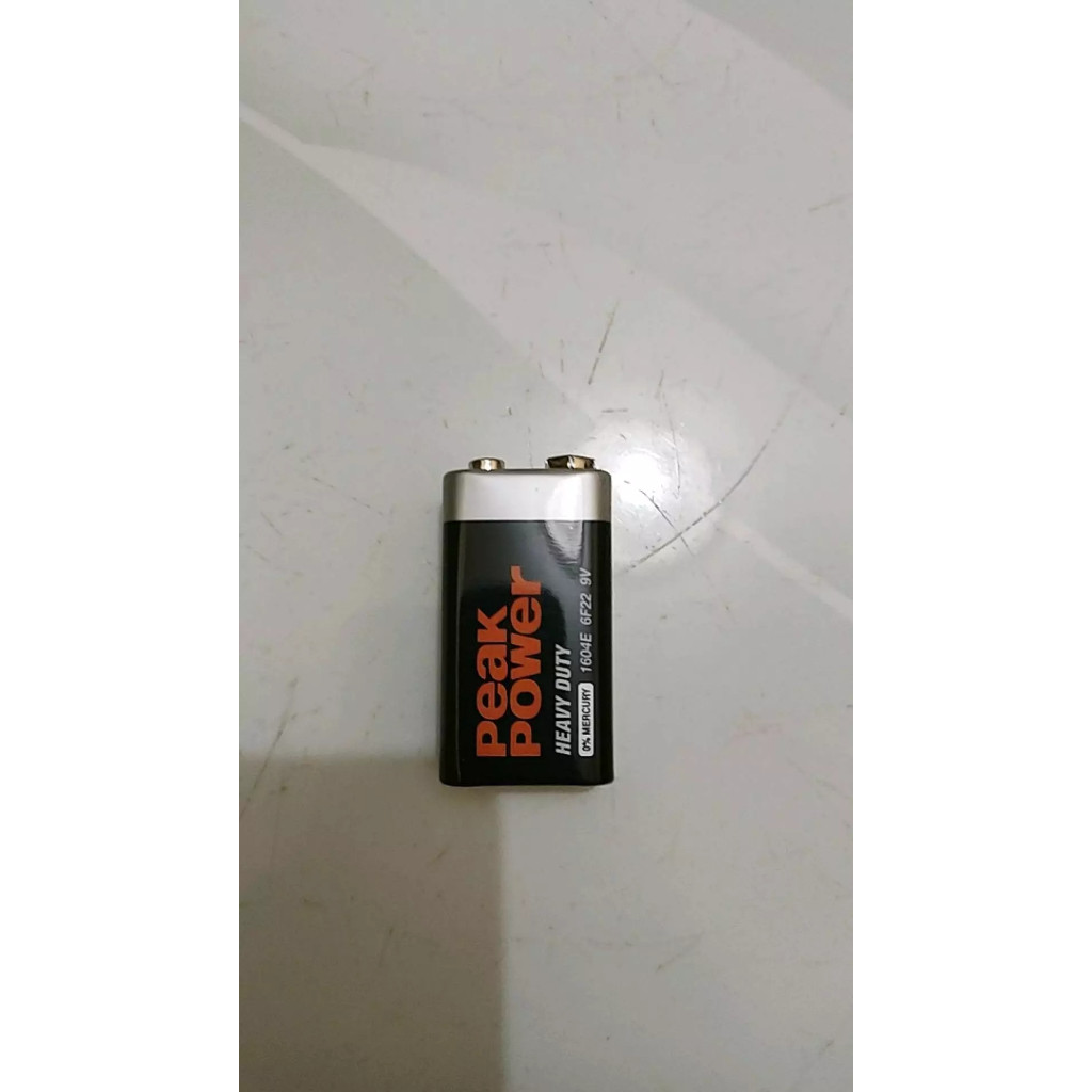 Jual Baterai Kotak 9V Peak Power Batere Peak Power Batre Battery Batrai ...