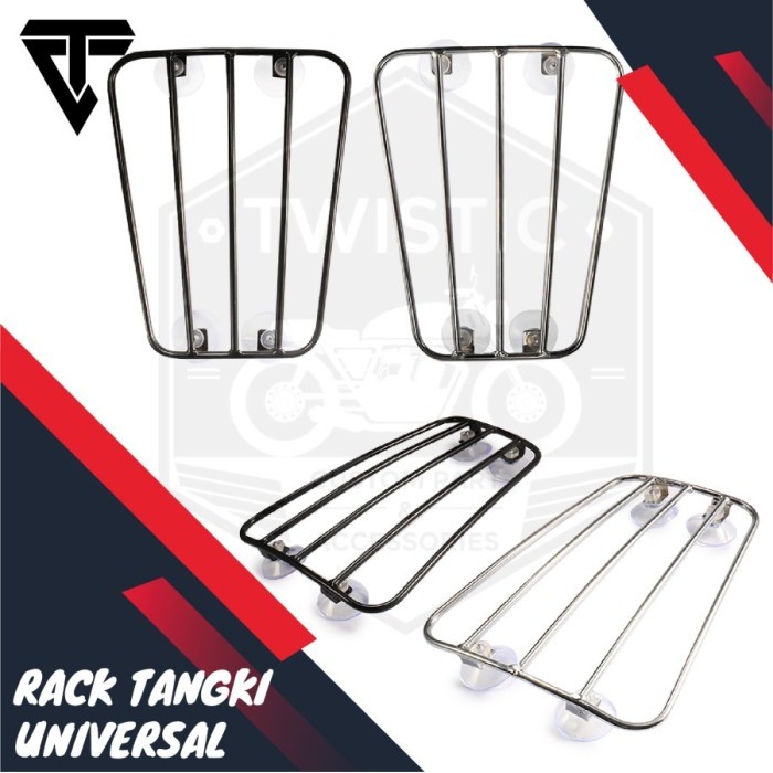 Jual BACK RACK RAK BARANG BAGASI TANGKI TENGKI MOTOR CUSTOM UNIVERSAL ...