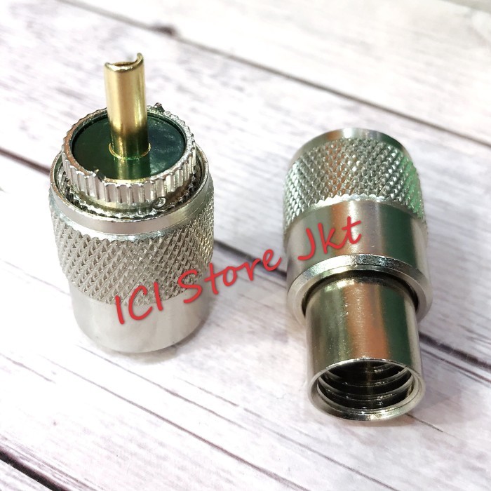 Jual KONEKTOR PL RG 8 / KONEKTOR KABEL RG8 | Shopee Indonesia