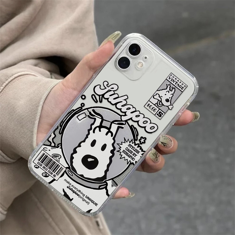 Jual Anjing Angkasa Bening Terbaru Lucu Soft Case Hp Samsung A17 5G A07 A56 5G A36 A26 A06 A55 ...