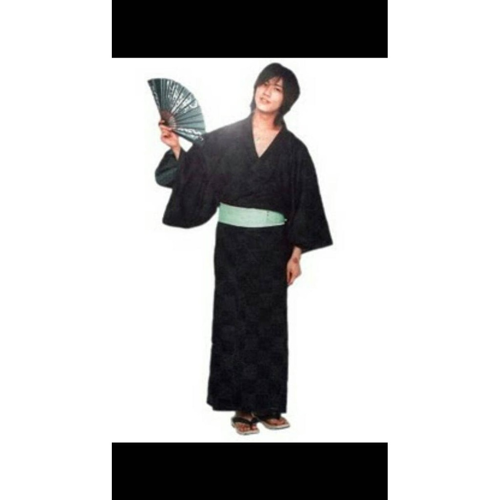 Jual yukata hakama kimono pria baju adat / tradisional jepang TER | Shopee Indonesia