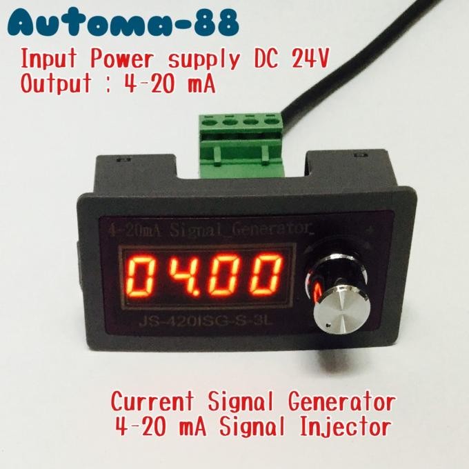 Jual SOURCE INJECTOR 4-20MA SIGNAL GENERATOR 12V 24V ANALOG INPUT ...