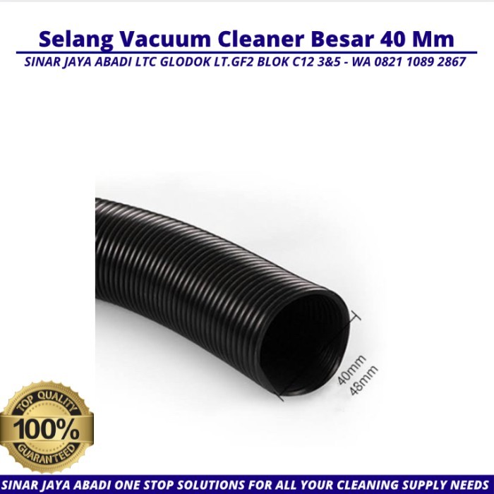 Jual Langsung Diprses@ Selang Vacuum Cleaner Besar 40Mm (2,5Mtr) (4X2 ...