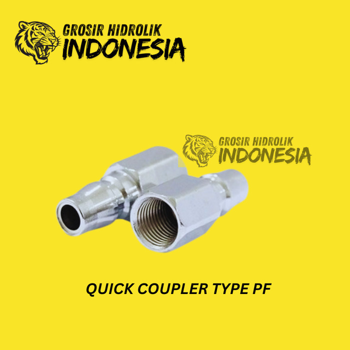 Jual PF 40 QUICK COUPLER TYPE PF 20 CONNECTOR COUPLER CEWE / DRAT ...