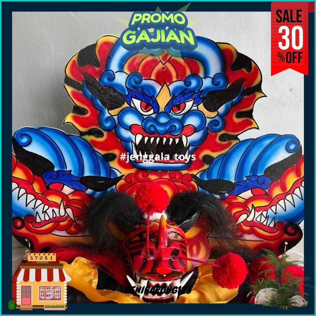 Jual Barongan Devil Kayu Besar Anak Cod | Shopee Indonesia