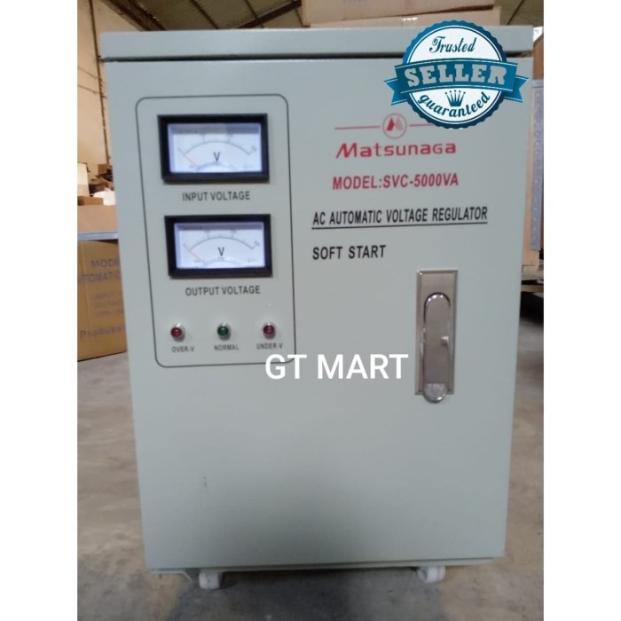 Jual Terbaru Matsunaga Stavol Stabilizer 5000 Watt 5Kva Penstabil ...