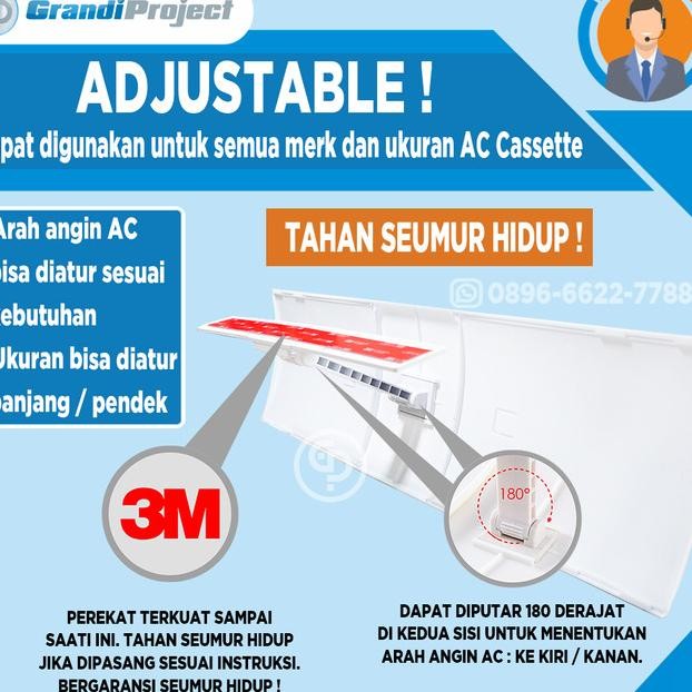 Jual Reflektor / Talang Ac Cassette - Ac Central | Shopee Indonesia