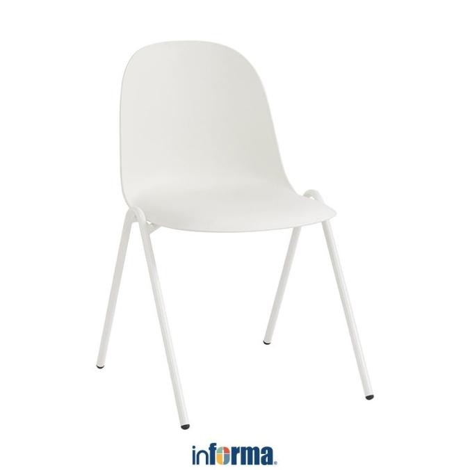 Jual INFORMA HONU KURSI - PUTIH MULTIPURPOSE CHAIR KURSI MAKAN CAFE ...