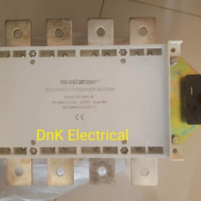 Jual Original COS Change Over Switch Manual ohm saklar 4p 630a merk Salzer | Shopee Indonesia