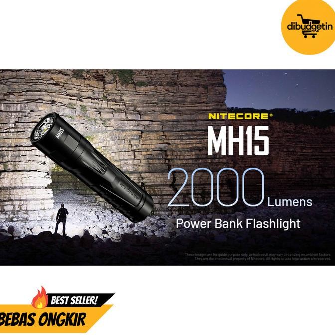 Jual Nitecore Senter Led Flashlight Outdoor Power Bank Luminus Sst40 ...