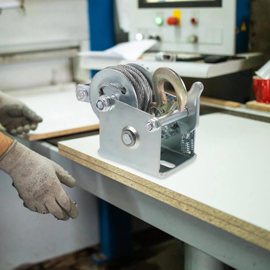 Jual Diskon 500 Lb Winch 600-3000 Pounds Manual Winch Wire Rope ...