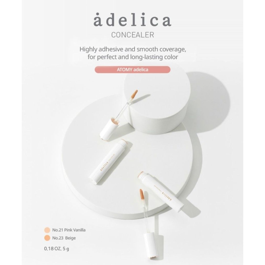 Jual Atomy Adelica Concealer Meratakan Wajah Riasan | Shopee Indonesia
