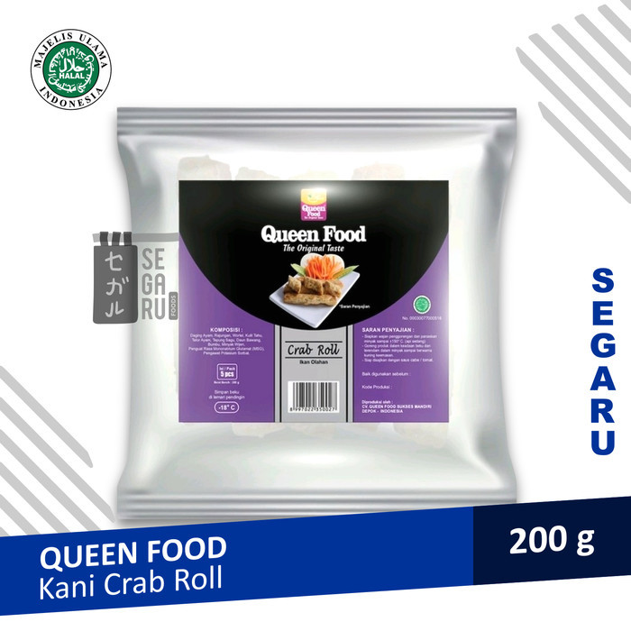Jual Queen Food Kani Crab Roll Bento Nugget Kepiting Khas Jepang ...