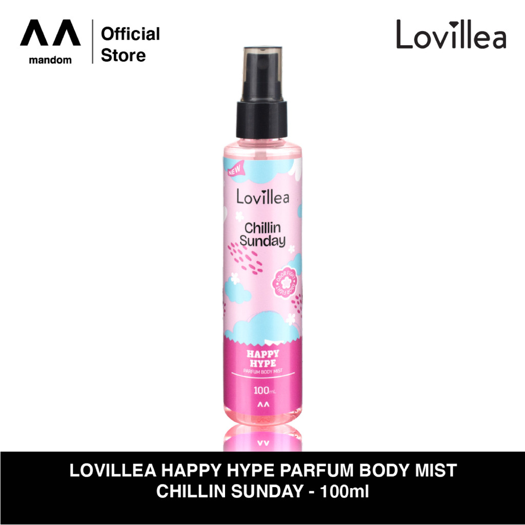 Jual LOVILLEA Happy Hype Parfum Body Mist Chillin Sunday 100ml | Shopee ...