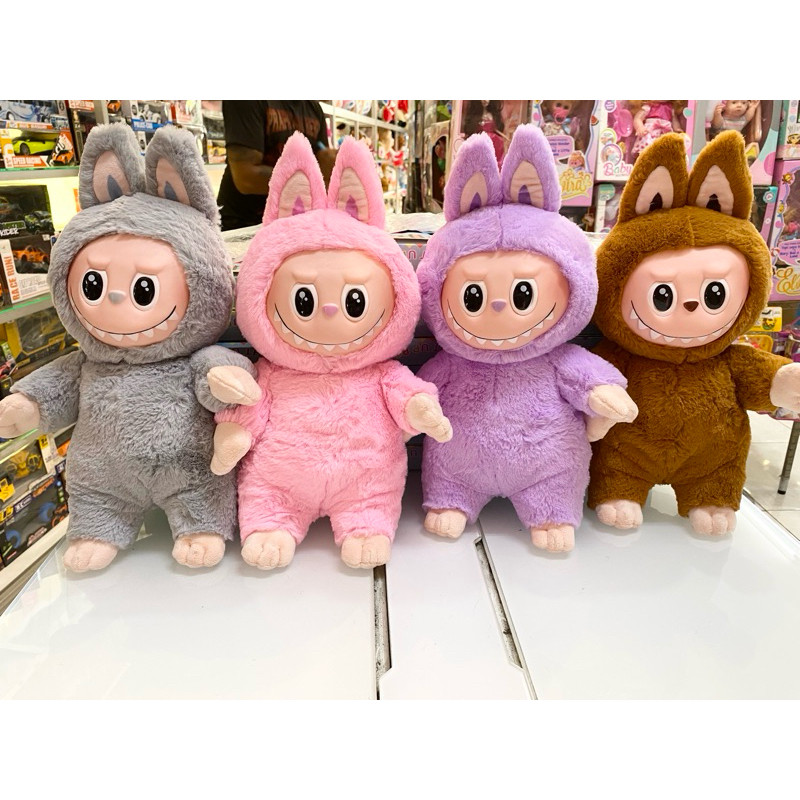 Jual boneka labubu viral muka karet silikon halus lembut labu labu ...