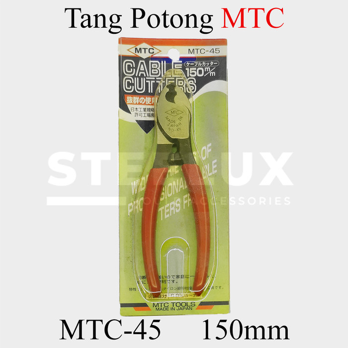 Jual Tang Potong MTC-45 150mm Japan Jepang Kabel Cable Cutter Cutting ...