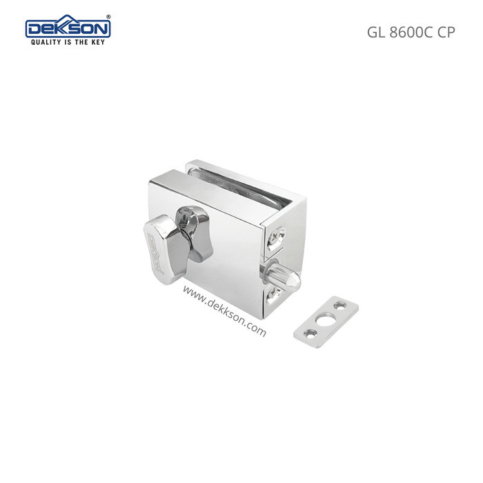 Jual GLASS LOCK GL 8600C CP - Single Glass Door Lock GL 8600 CP Dekkson ...