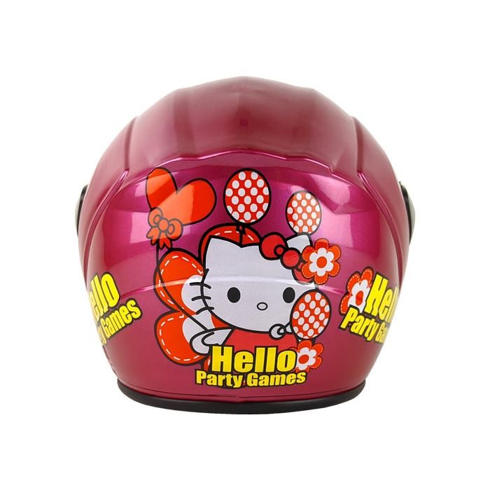 Jual Helm Motor Anak Kecil Murah Helmet Kids Pet Motif Hello Kitty Sni ...
