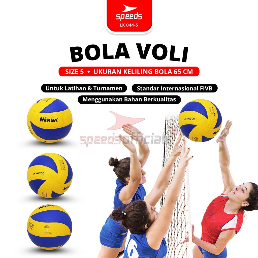 Jual Bola Volly SPEEDS Bola Voli Voli Size 5 Volleyball Voly Volley ...