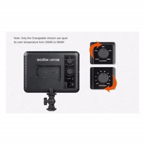 Jual Paket Godox Led P120C Free Battery Charger Led Video Light P 120C ...
