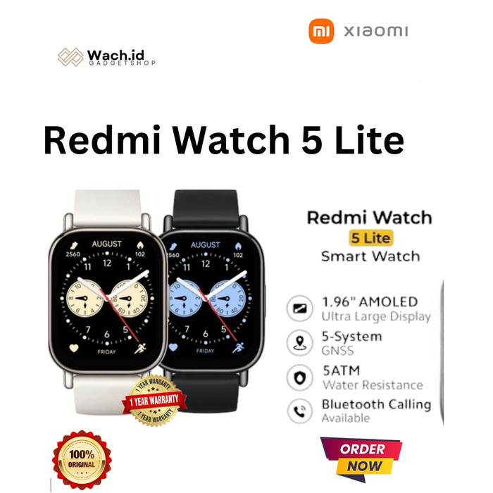 Jual Redmi Watch 5 Lite Smartwatch | Shopee Indonesia