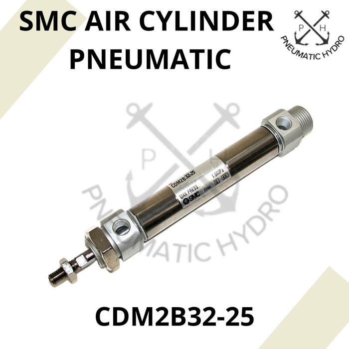Jual Smc Air Cylinder Cdm2B32-25 / Cm2B32-25 Pneumatic | Shopee Indonesia
