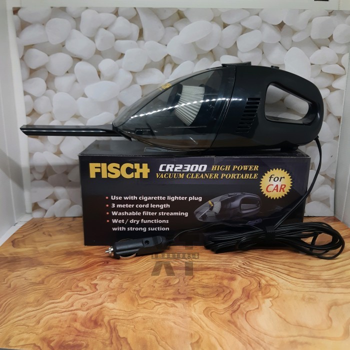 Jual FISCH vacuum Cleaner Portable DC 12 Volt Vacum Penghisap Debu ...