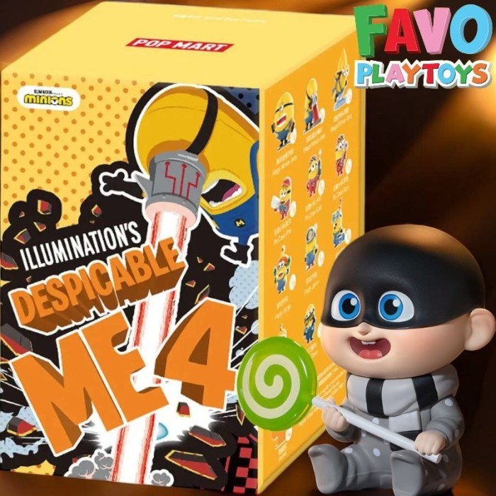 Jual POP MART Despicable Me 4 Series Blind Box Minions Figure Set ...